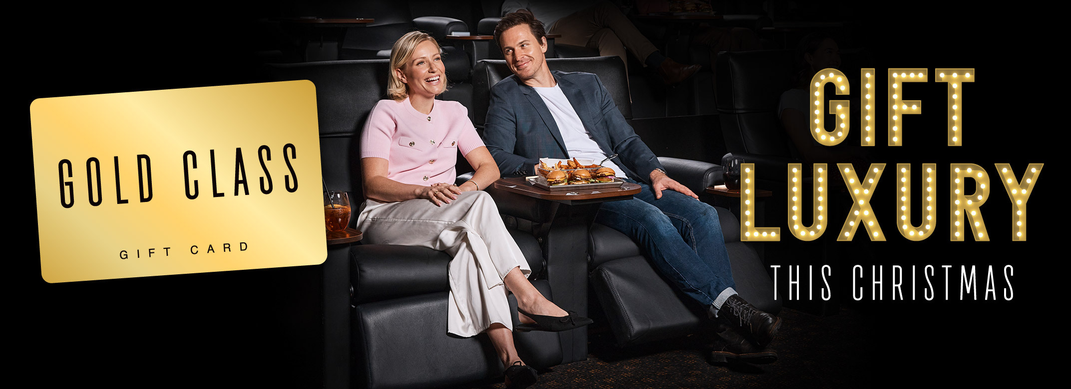 $100 Christmas Gold Class eCard