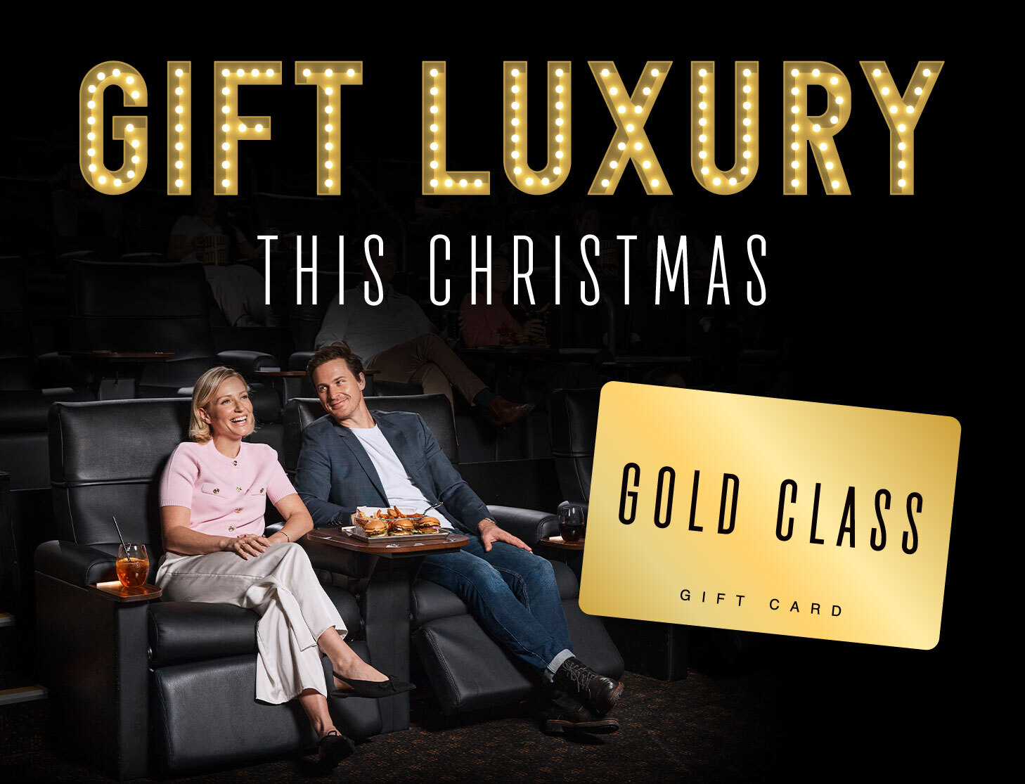 $100 Christmas Gold Class eCard