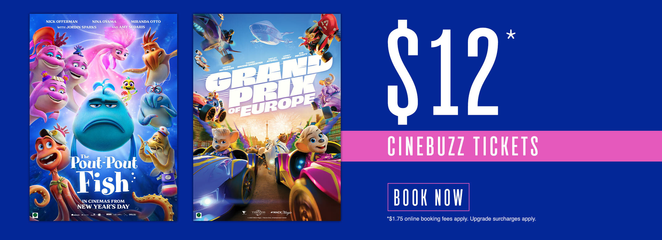 $12* Cinebuzz Savings - Event Cinemas