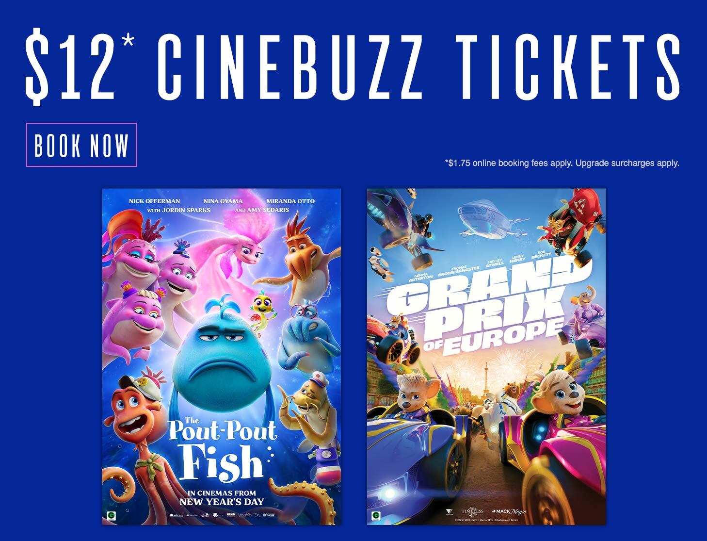 $12* Cinebuzz Savings - Event Cinemas